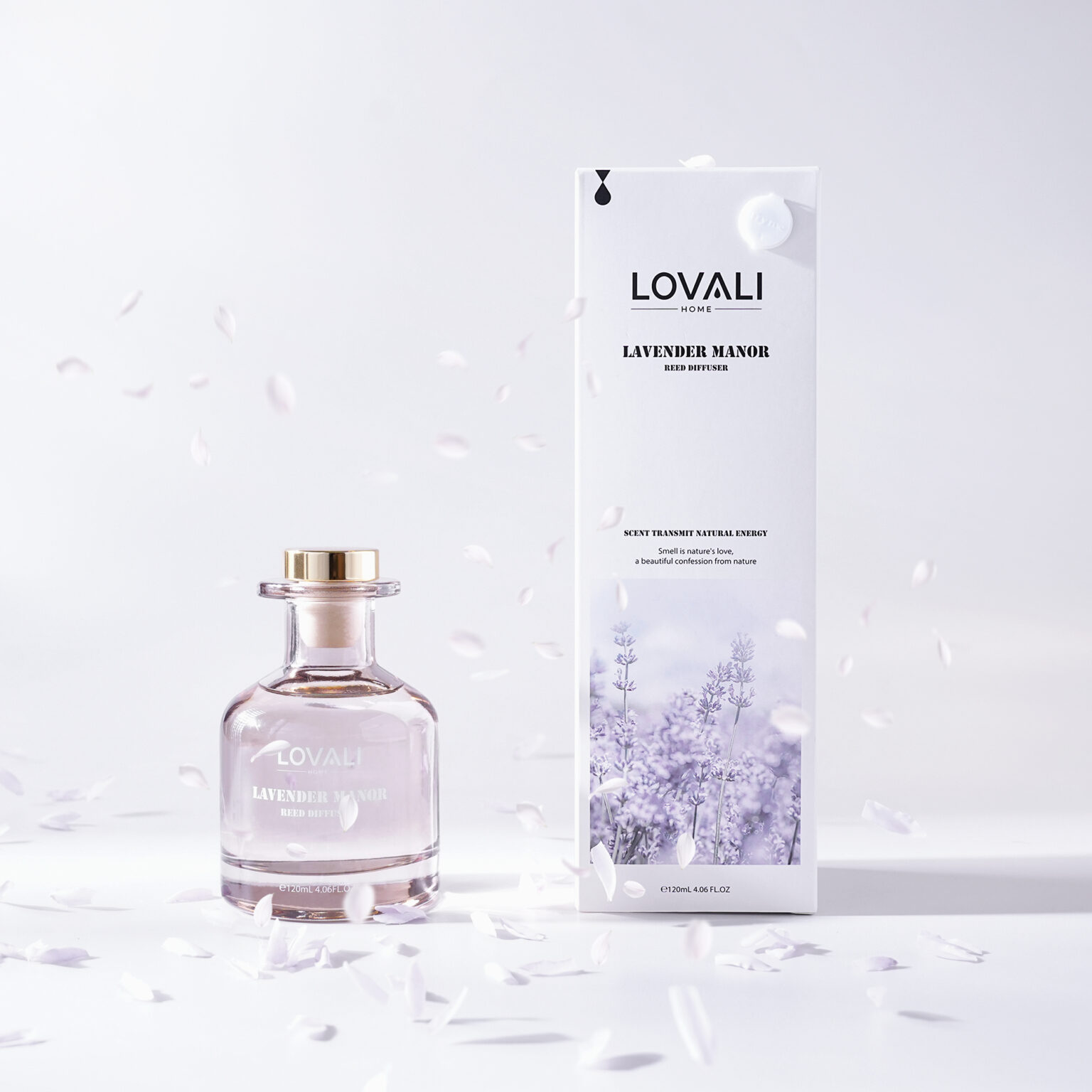 Lavender Manor 120ML Reed diffuser - Source of Beauty Fragrance